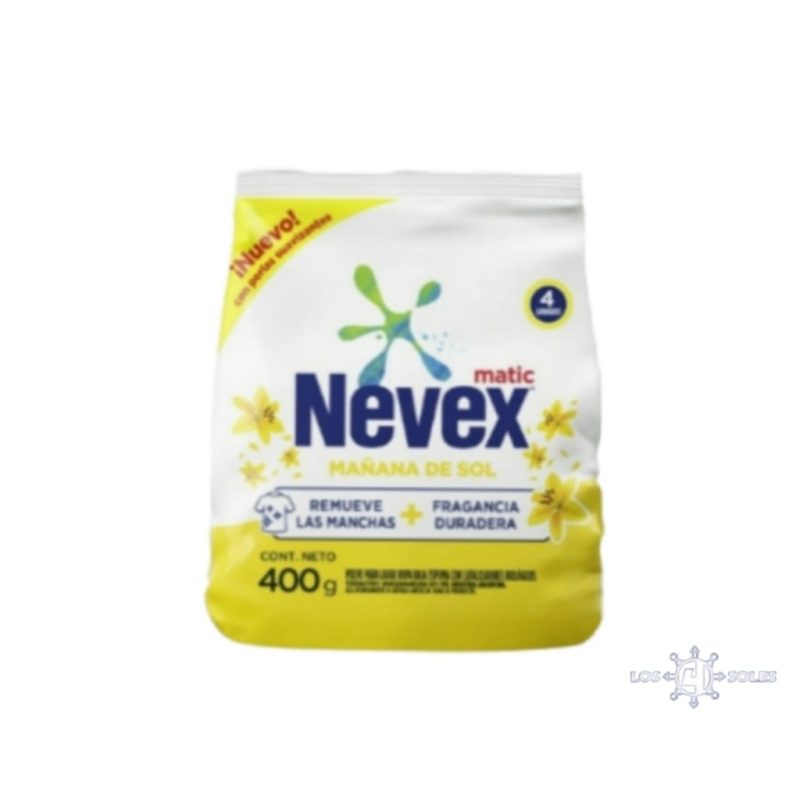 Nevex jabón en polvo 400g | Los 4 Soles | Empresa de Limpieza & Seguridad