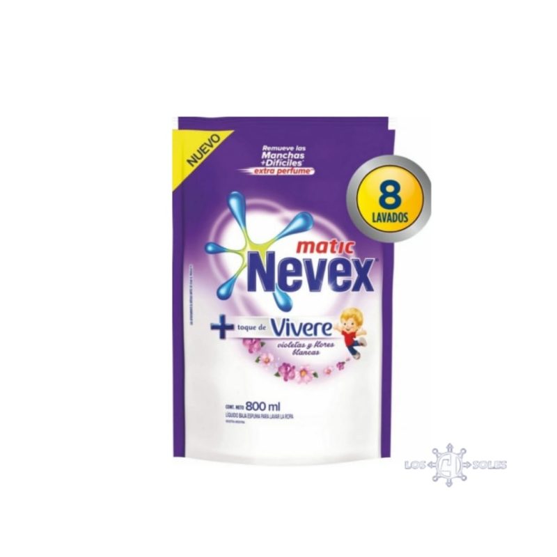 nevex matic + toque de vivere 800ml | Los 4 Soles | Empresa de Limpieza ...